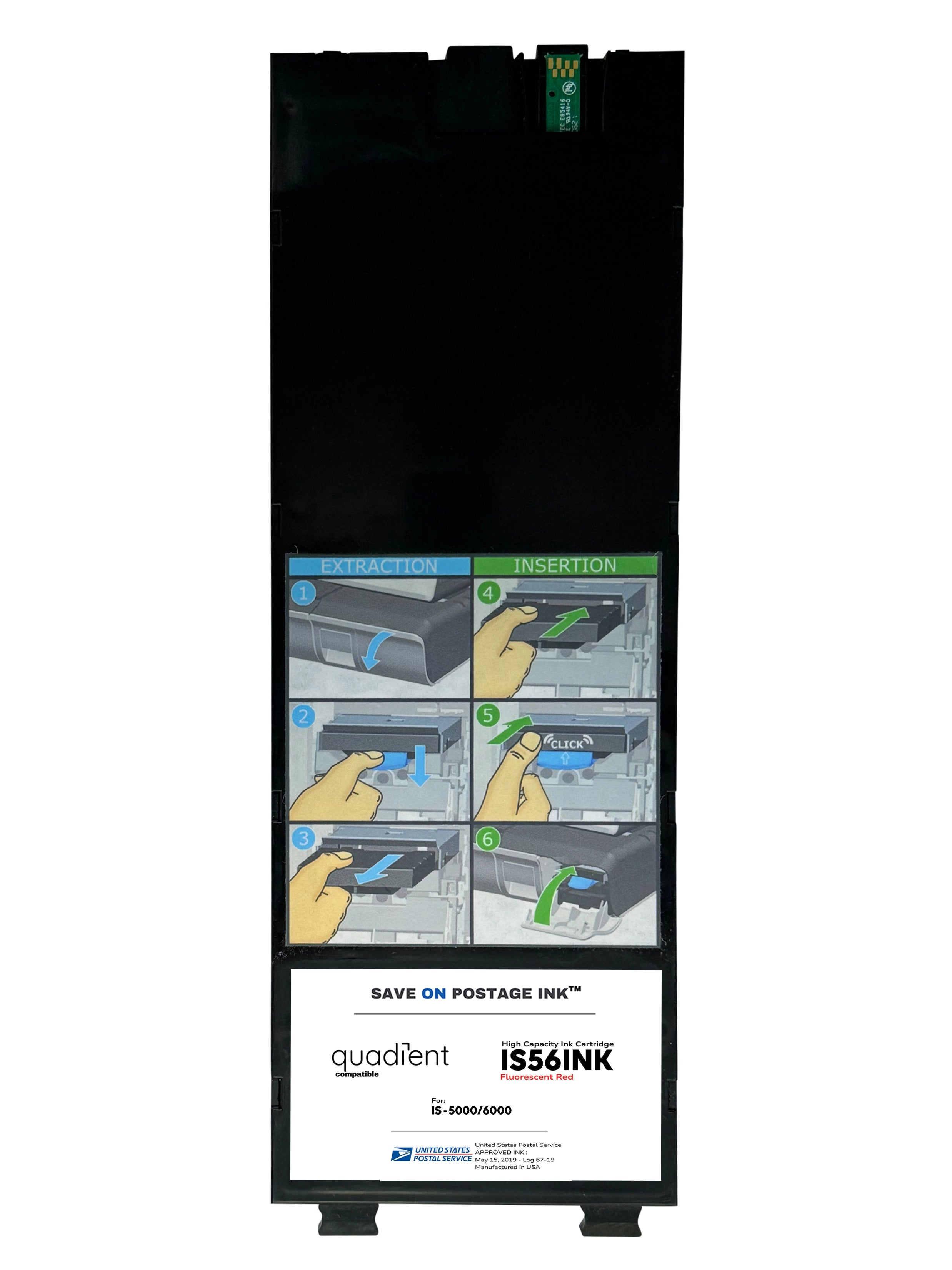 Hasler Red Ink Tank Replacement IM6000 for IM 5000 & IM6000 | Mindful ...